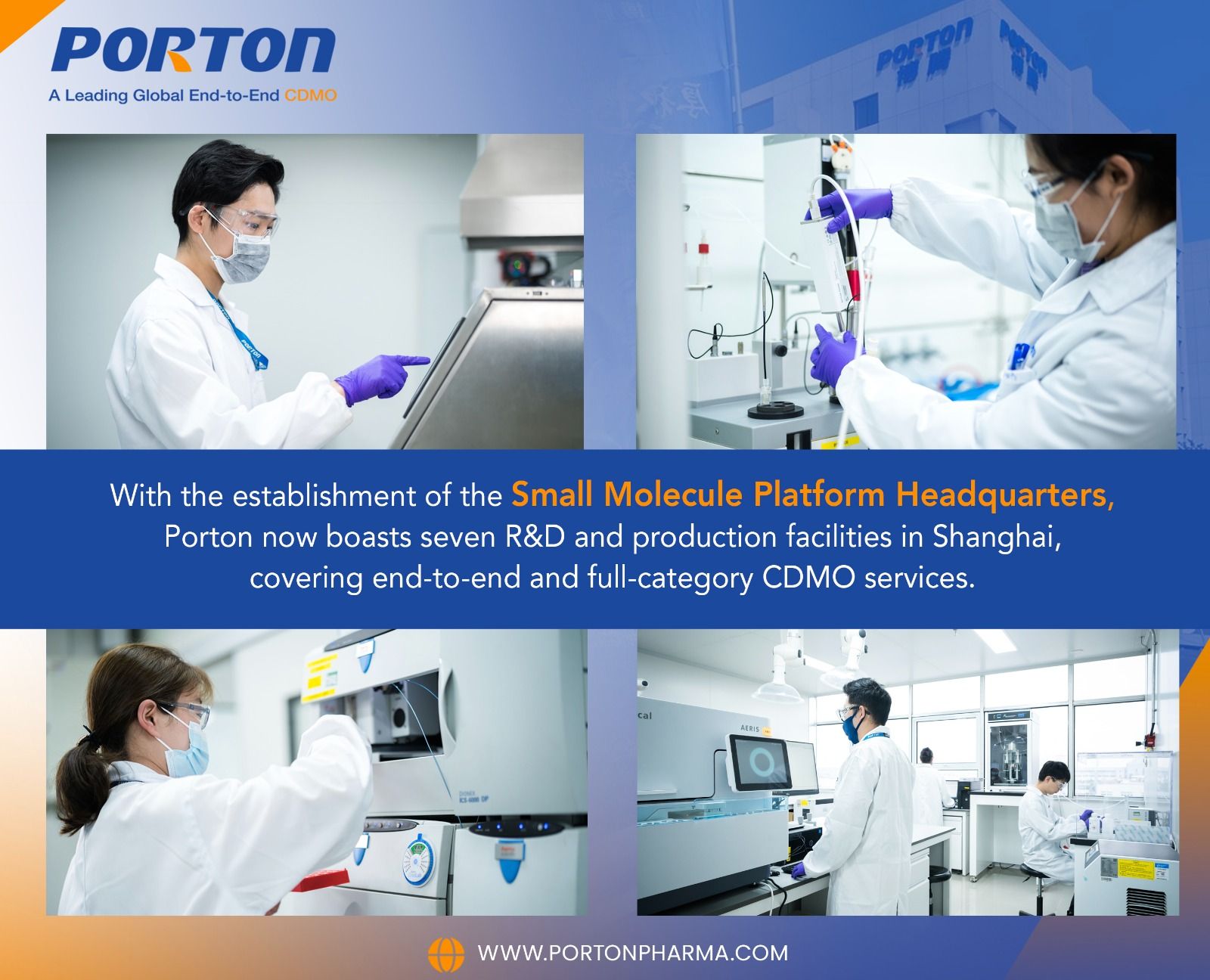 Porton Launches Shanghai Small Molecule Platform